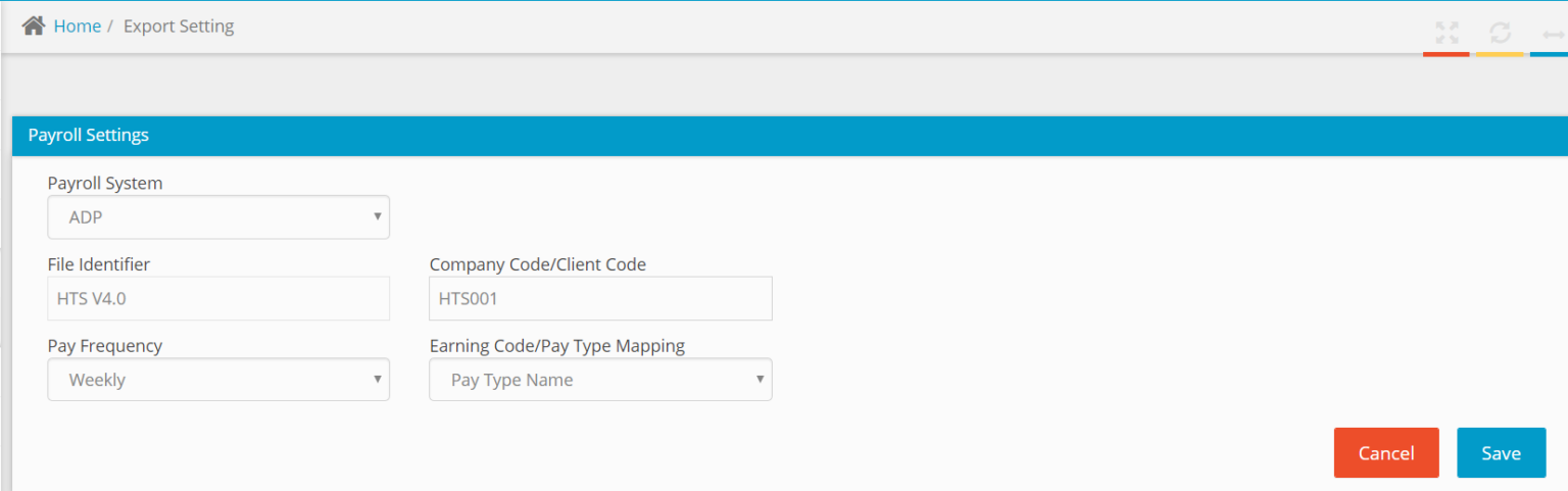 ADP Integration – Hour Timesheet