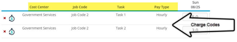 Creating & Managing Custom Charge Codes | Hour Timesheet