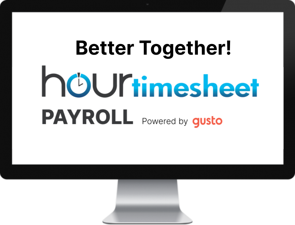 Seamless Embedded Payroll by Gusto with Hour Timesheet